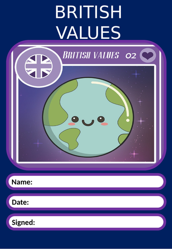 British Values Certificates | Teaching Resources
