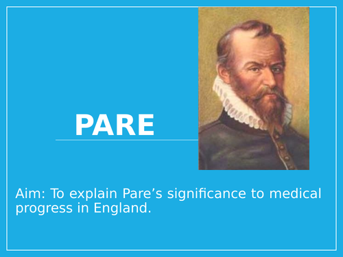 AQA Health and the People Lesson 12 Pare | Teaching Resources