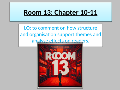 Room 13 | Teaching Resources