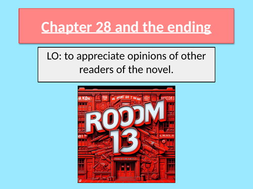 Room 13 | Teaching Resources