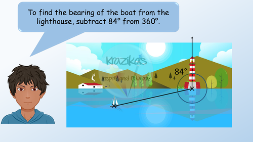 Level 1 Functional Skills Maths - Angles and Bearings - PowerPoint ...
