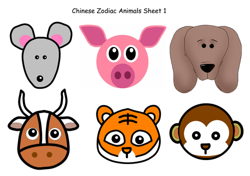 Chinese zodiac animals | Teaching Resources