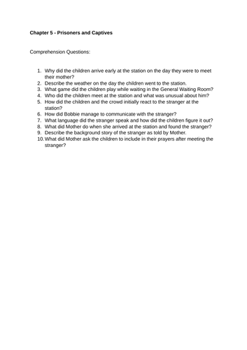 The Railway Children Comprehension | Teaching Resources