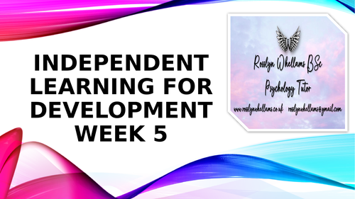 GCSE OCR Psychology Development scheme of work, teaching resources and ...