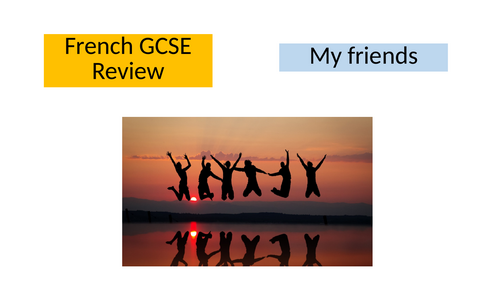 French GCSE Review Material Bundle | Teaching Resources