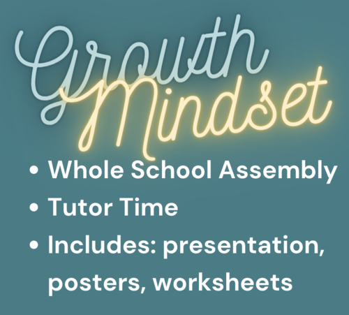 Growth Mindset Assembly/Tutor Time | Teaching Resources