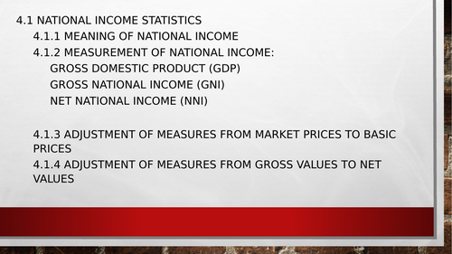 YEAR 12 ECONOMICS CAMBRIDGE PRESENTATIONS: Powerpoint notes | Teaching ...