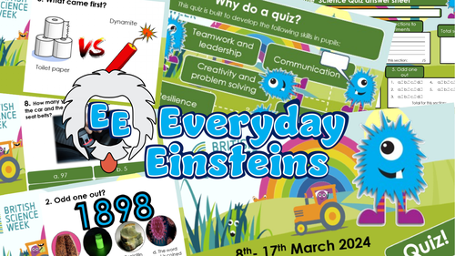 THE Ultimate British Science Week 2024 Quiz- TIME | Teaching Resources