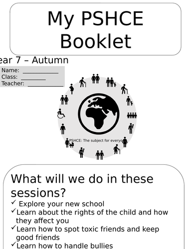 Year 7 Autumn term: 14 lessons & activities | Teaching Resources