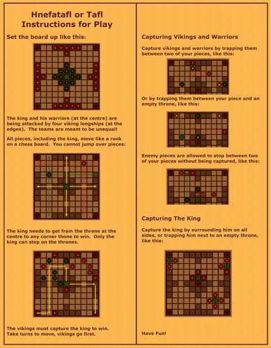 Viking Chess - Hnefatafl or Tafl | Teaching Resources