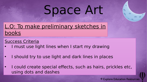 KS1 Space Art Unit - 5 Outstanding Lessons | Teaching Resources