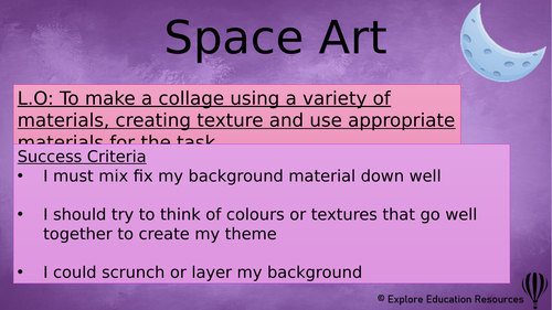 KS1 Space Art Unit - 5 Outstanding Lessons | Teaching Resources