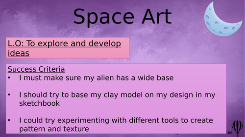 KS1 Space Art Unit - 5 Outstanding Lessons | Teaching Resources