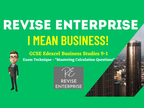 GCSE Edexcel Business Studies 9-1 - Exam Skills - Mastering Calculation ... GCSE Edexcel Business Studies 9-1 - Exam Skills - Mastering Calculation ...