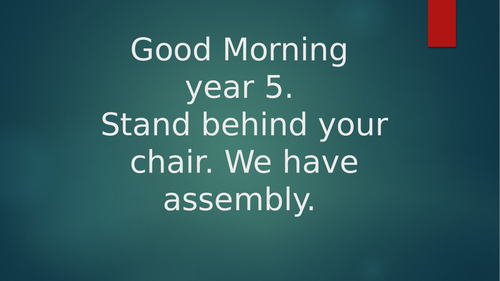15 Powerpoints Year 5 Morning Work. Great Starters English Maths ...