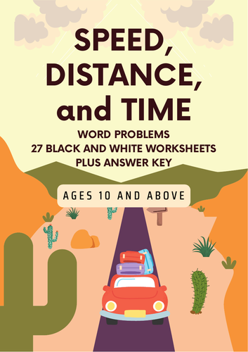 Speed, Distance and Time Word Problems | Teaching Resources