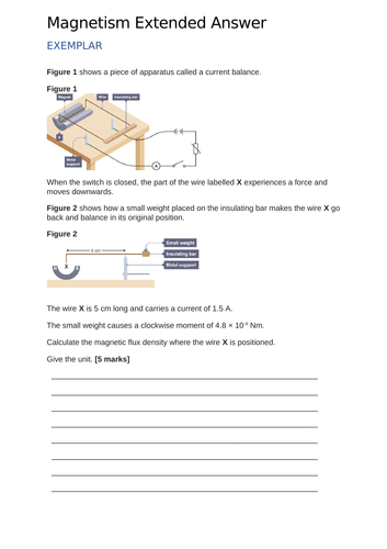 Modelling AQA 9-1 Trilogy Long answer Exam Questions | Teaching Resources