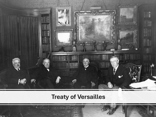 Treaty of Versailles | Teaching Resources