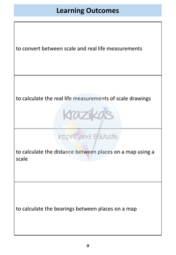 Level 1 Functional Skills Maths - Maps and Scales Workbook | Teaching ...