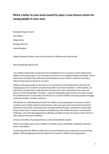 Letter writing | Teaching Resources