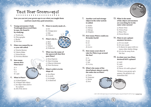 How to Teach Grown-Ups About Pluto : The cutting-edge space science of ...