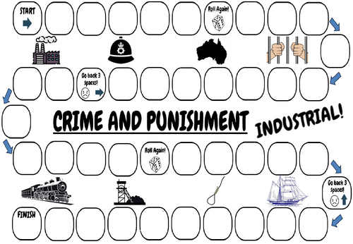 GCSE History Crime and Punishment Revision Games | Teaching Resources
