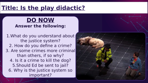 Curious Incident of the Dog in the Night Time- KS3 Reading & Letter ...