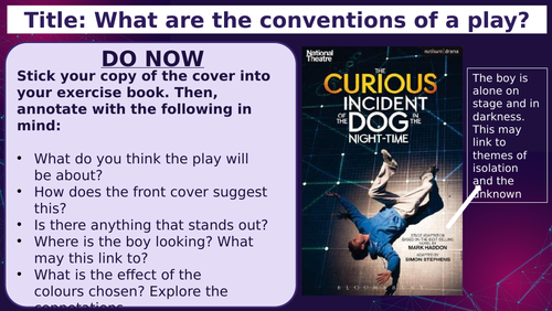 Curious Incident of the Dog in the Night Time- KS3 Reading & Letter ...
