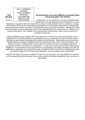 AQA Buddhist Practices Revision | Teaching Resources AQA Buddhist Practices Revision | Teaching Resources