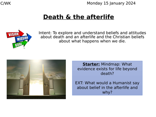 AQA Religion & Life: Afterlife | Teaching Resources