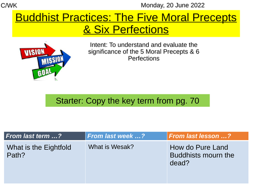 AQA RS GCSE Buddhist Practices Bundle | Teaching Resources AQA RS GCSE Buddhist Practices Bundle | Teaching Resources