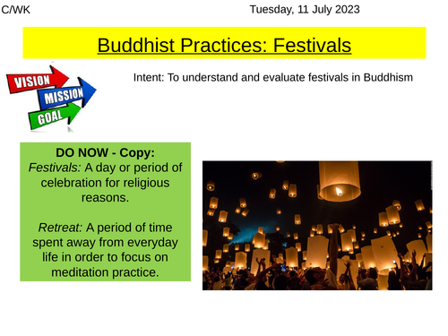 AQA RS GCSE Buddhist Practices Bundle | Teaching Resources