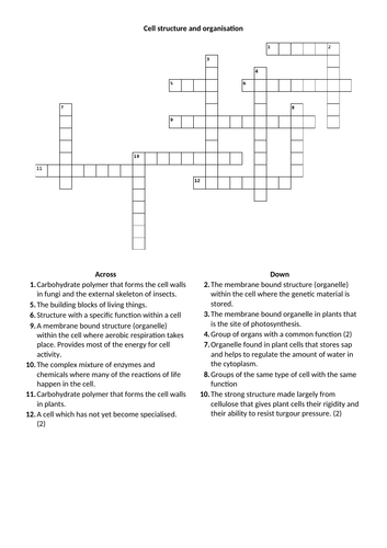 GCSE Crossword bundle: 46 crosswords, all topics including keyword ...