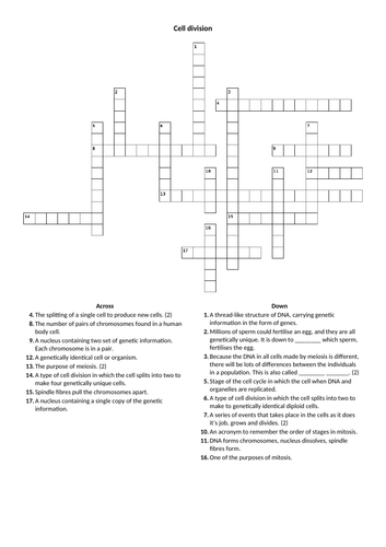 GCSE Crossword bundle: 46 crosswords, all topics including keyword ...