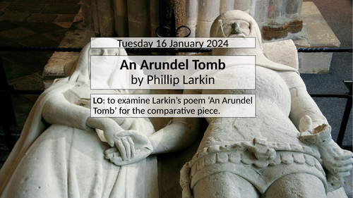 The poetry of Phillip Larkin: Eduqas A Level | Teaching Resources