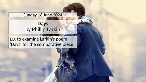 The poetry of Phillip Larkin: Eduqas A Level | Teaching Resources
