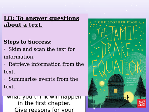 Chapter 1 - The Jamie Drake Equation VIPERS | Teaching Resources