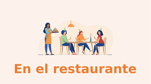 Viva 2, Module 3.3 - En el restaurante | Teaching Resources