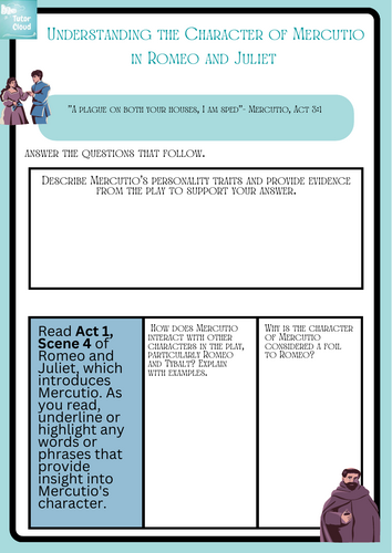 Romeo and Juliet Bundle 1 | Teaching Resources