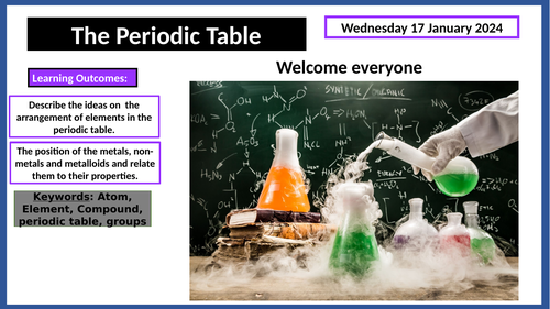 Year 7 - Atoms & Elements (Full Lessons) | Teaching Resources