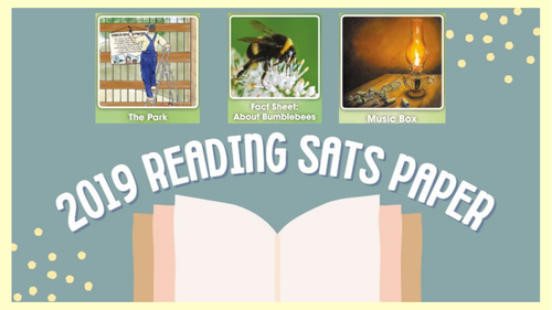 Whole class reading - 2019 SATs reading paper | Teaching Resources