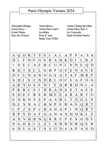 GB Olympics 2024 Ideas to encourage writing about Olympics & 5 word ...