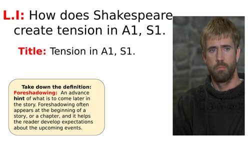 Hamlet Act 1 Scene 1 | Teaching Resources