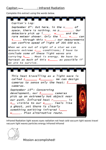 P2.3 More about Infrared radiation | Teaching Resources