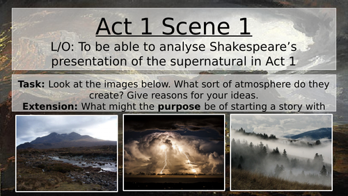Macbeth - Full Unit of Work - AQA GCSE Literature Paper 1 | Teaching Resources