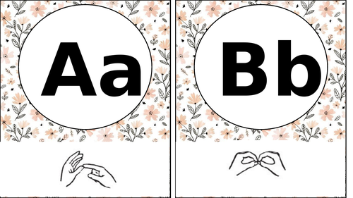 Alphabet Makaton | Teaching Resources