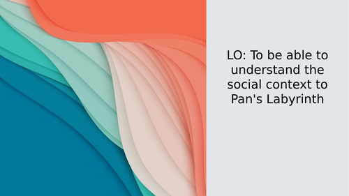 Pan's Labyrinth Film Studies full SOW bundle for Eduqas/WJEC ...