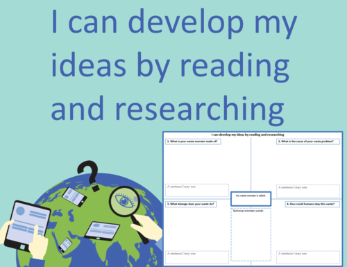 climate change, waste monsters | Teaching Resources