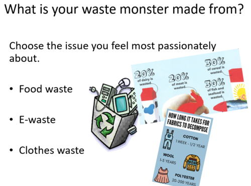 climate change, waste monsters | Teaching Resources