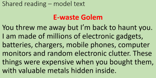 climate change, waste monsters | Teaching Resources